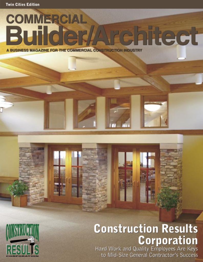 Commercial Builder/Architect Magazine - Construction Results Corporation